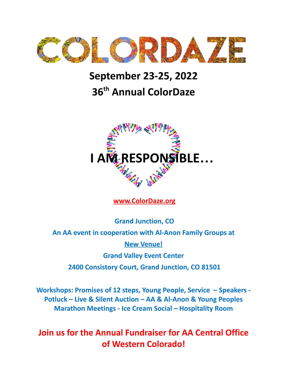 AA Meetings | AA Central Office of Western Colorado | Events